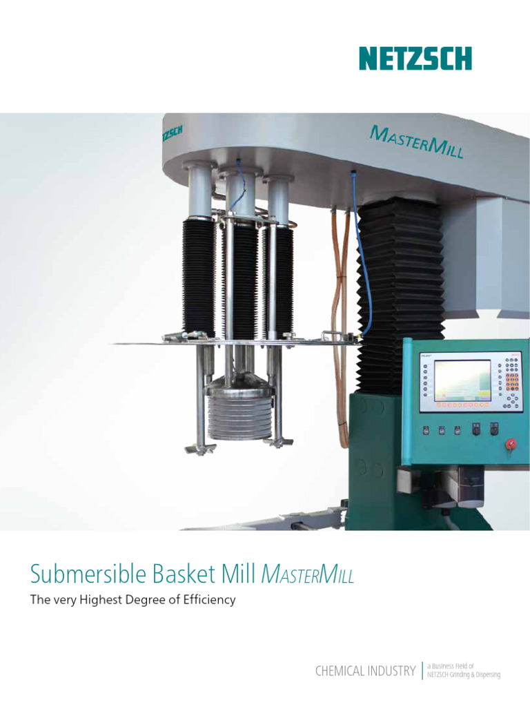 NETZSCH MasterMill EN | PDF | Grinding (Abrasive Cutting) | Physical ...