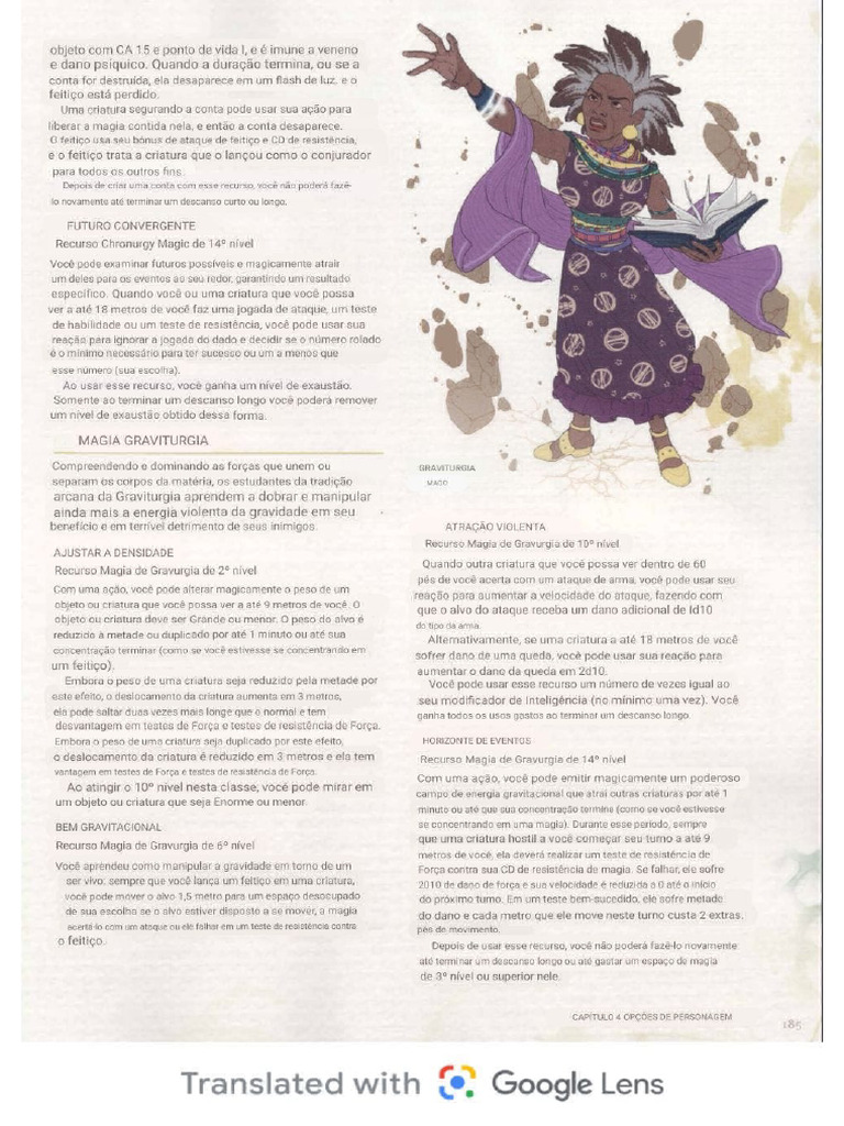 EscolaDeGraviturgia MagoD&d | PDF