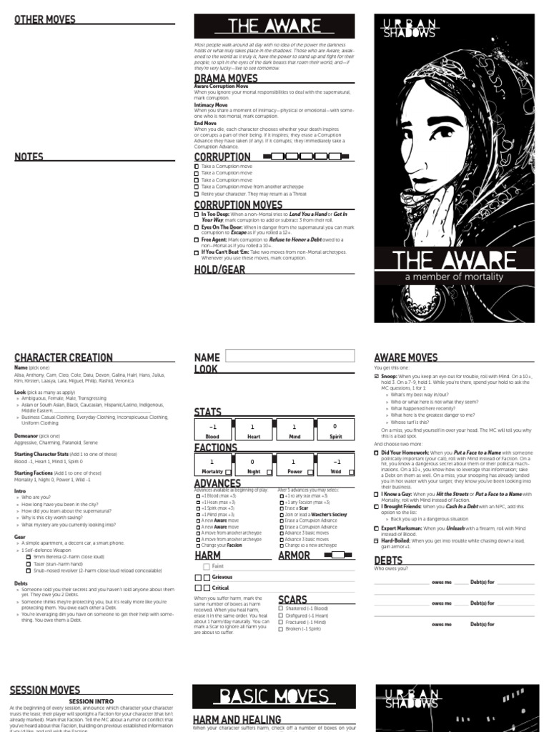 Aware Playbook FILLABLE | PDF