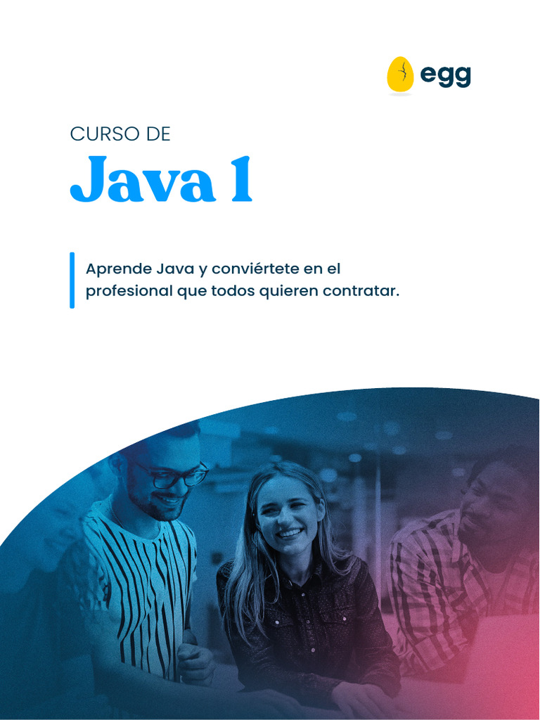Programa Curso Java 1 - 2023 | PDF | Java (lenguaje de programación) | Flujo de control