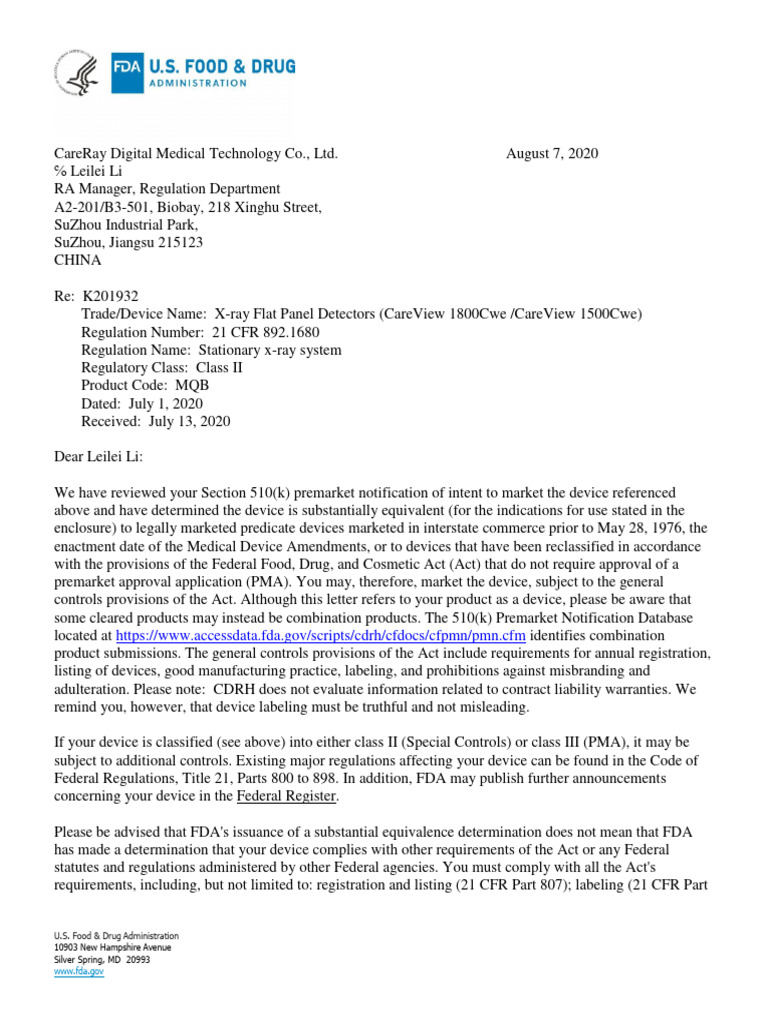 U.S. Food & Drug Administration: 10903 New Hampshire Avenue Silver ...