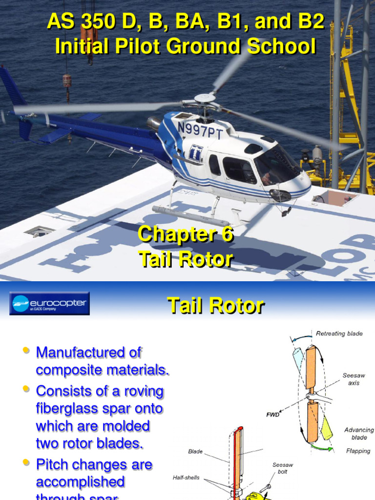 AS350 B2 - CH 06 - Tail Rotor | PDF | Helicopter Rotor | Aerospace