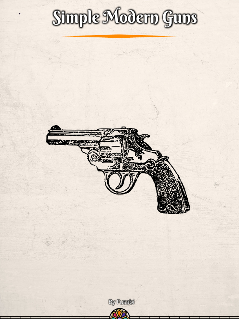 Simple Modern Guns | PDF | Firearms | Ammunition