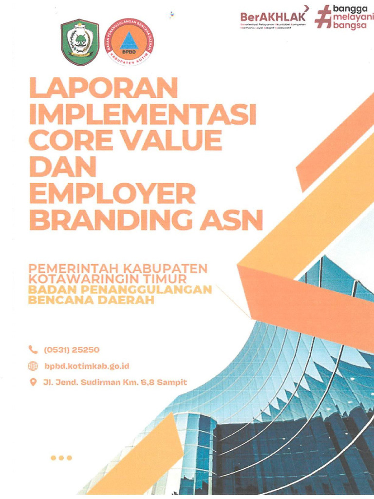 Laporan Implementasi Core Value 2023 | PDF