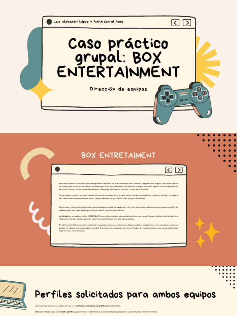 Entertainment box | PDF