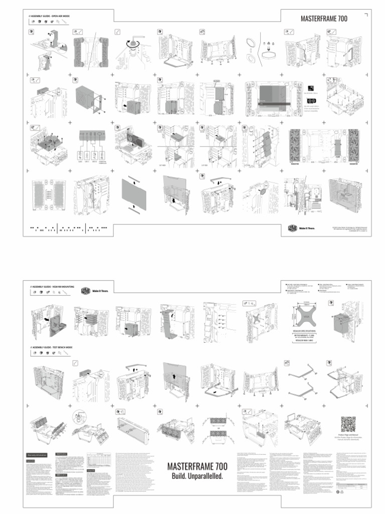 Manual - MasterFrame 700 | PDF