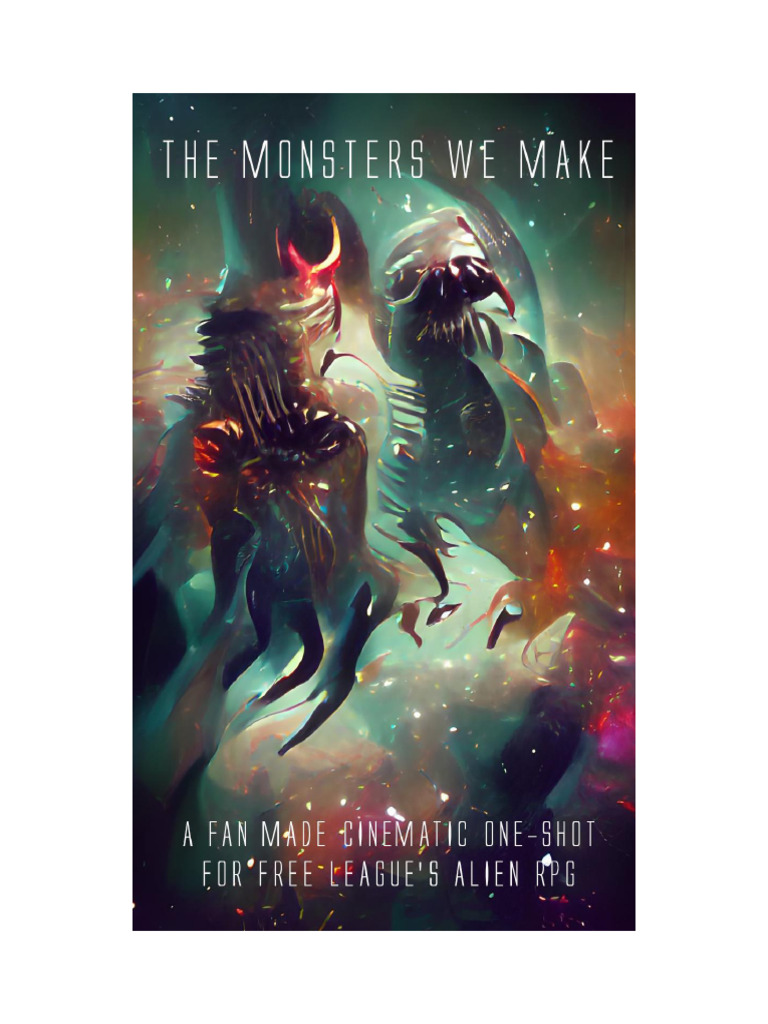 Scénario - The Monsters We Make | PDF | Space Shuttle