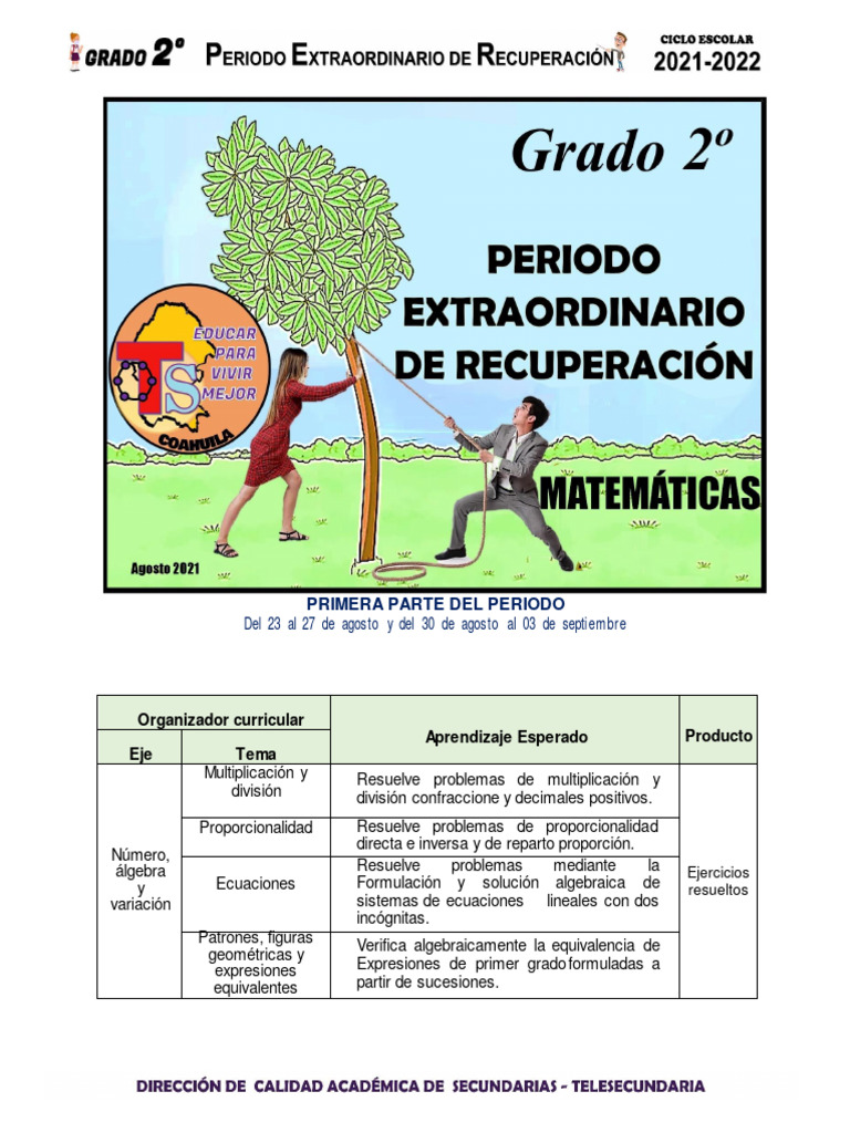 Segundo Periodo de Matemáticas: Actividades | PDF | Multiplicación ...