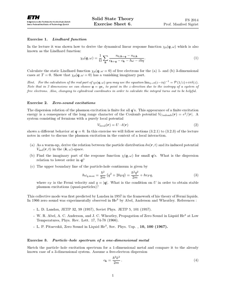 Ex06 Ex | PDF | Electron | Physical Chemistry