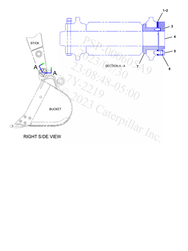 320C Pasador Stick-Balde | PDF