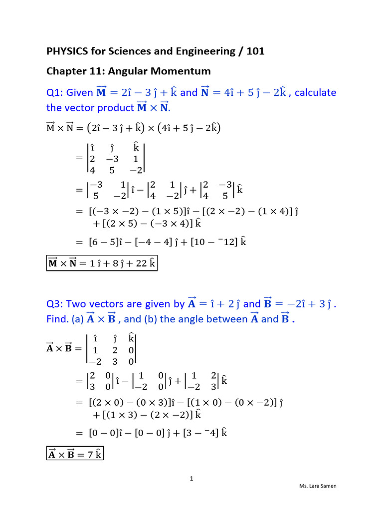 Ch11 - Phy | PDF | Rotation Around A Fixed Axis | Torque