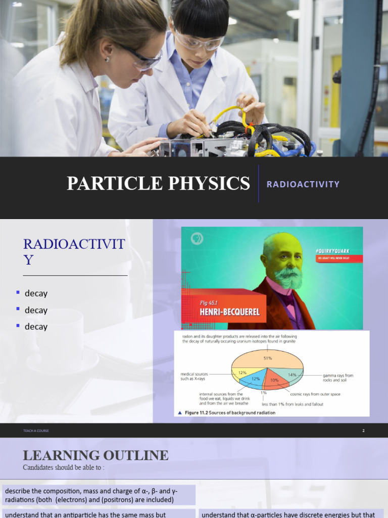 Radioactivity | PDF | Nuclear Physics | Radioactive Decay