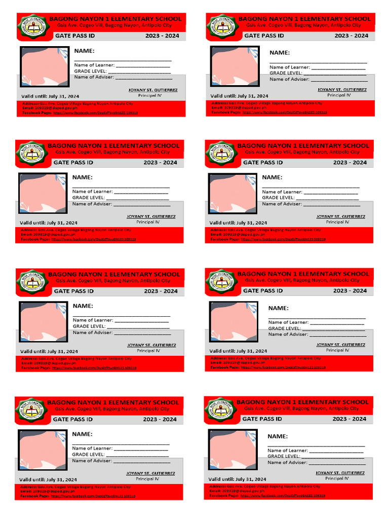 Gate Pass Id | PDF