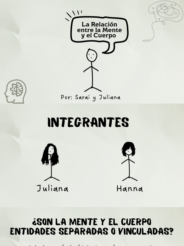 Mente y Cuerpo: Dualismo vs Monismo | PDF | Monismo | Filosofía de la mente