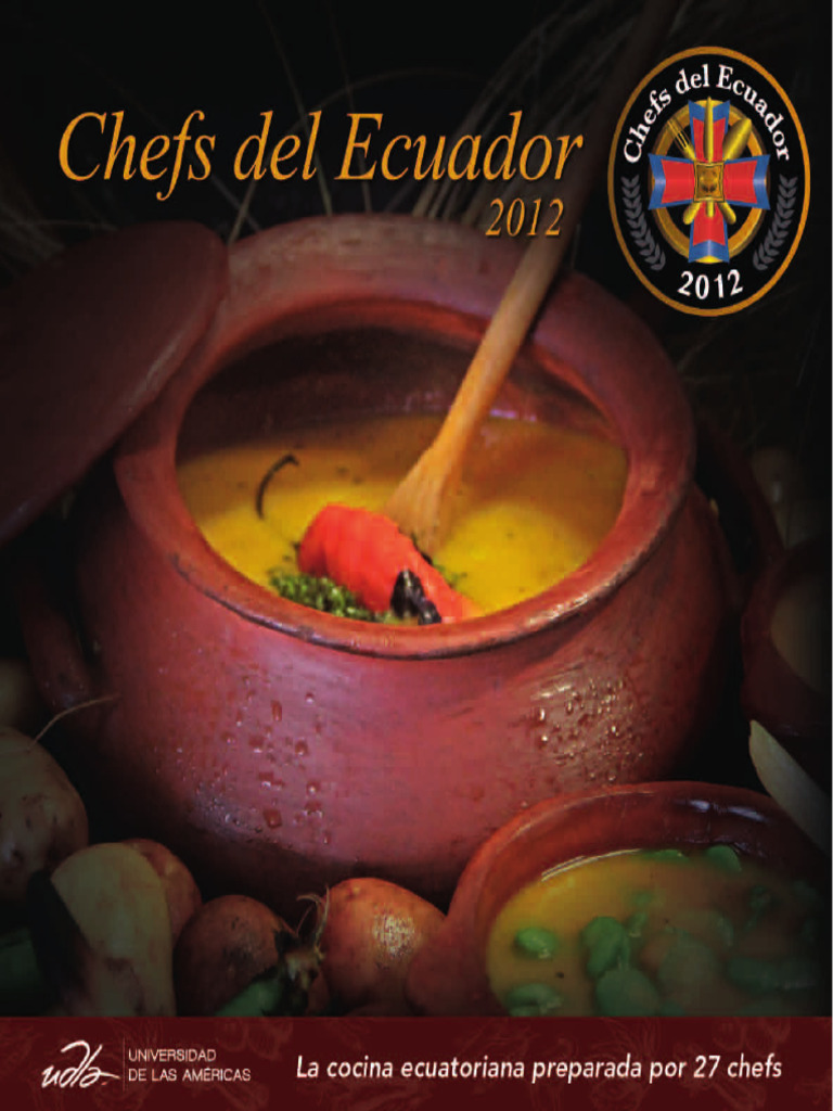 Chefs Del Ecuador - 2012 | Descargar gratis PDF | Cilantro | Maíz