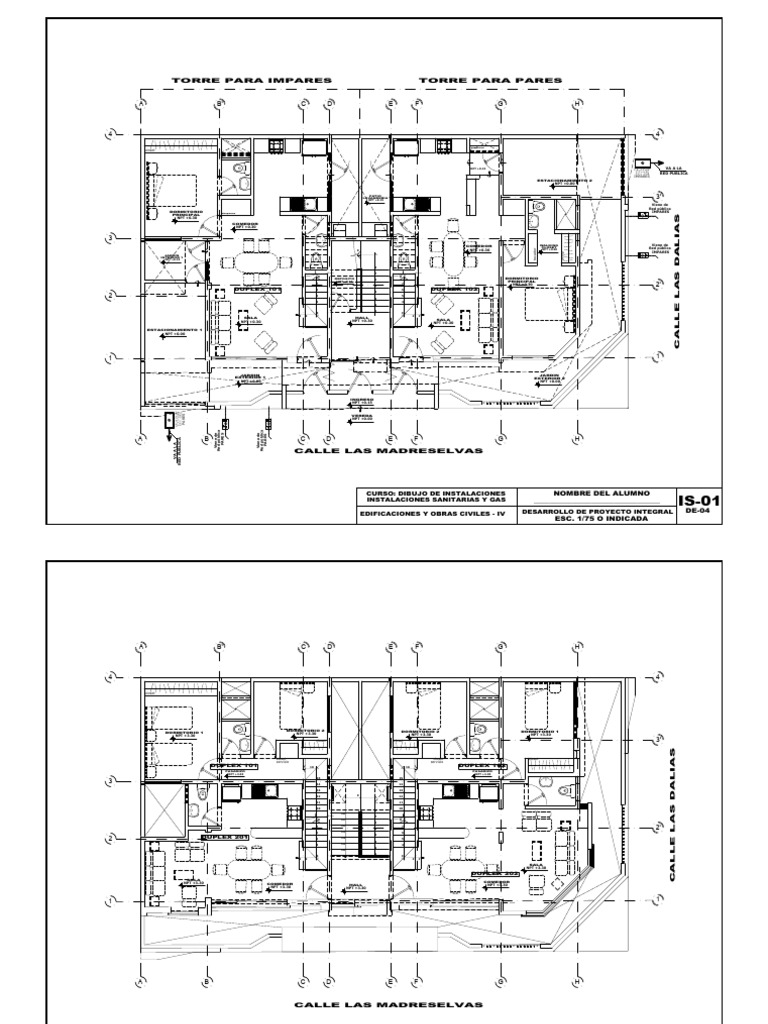 X.- PROYECTO INTEGRAL DUPLEX DOBLE 1 | PDF
