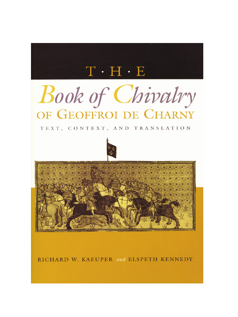 The Book of Chivalry, Geoffroi de Charny | PDF
