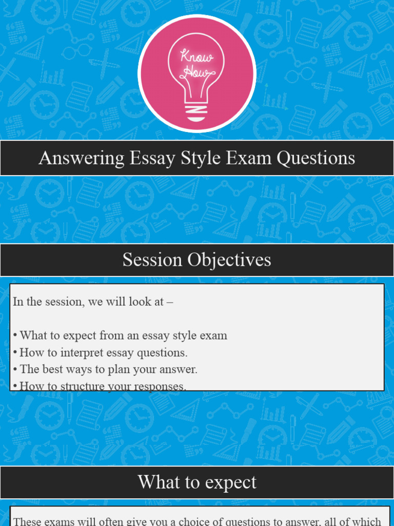 Mastering Essay Exam Responses | PDF | Essays | Human Communication
