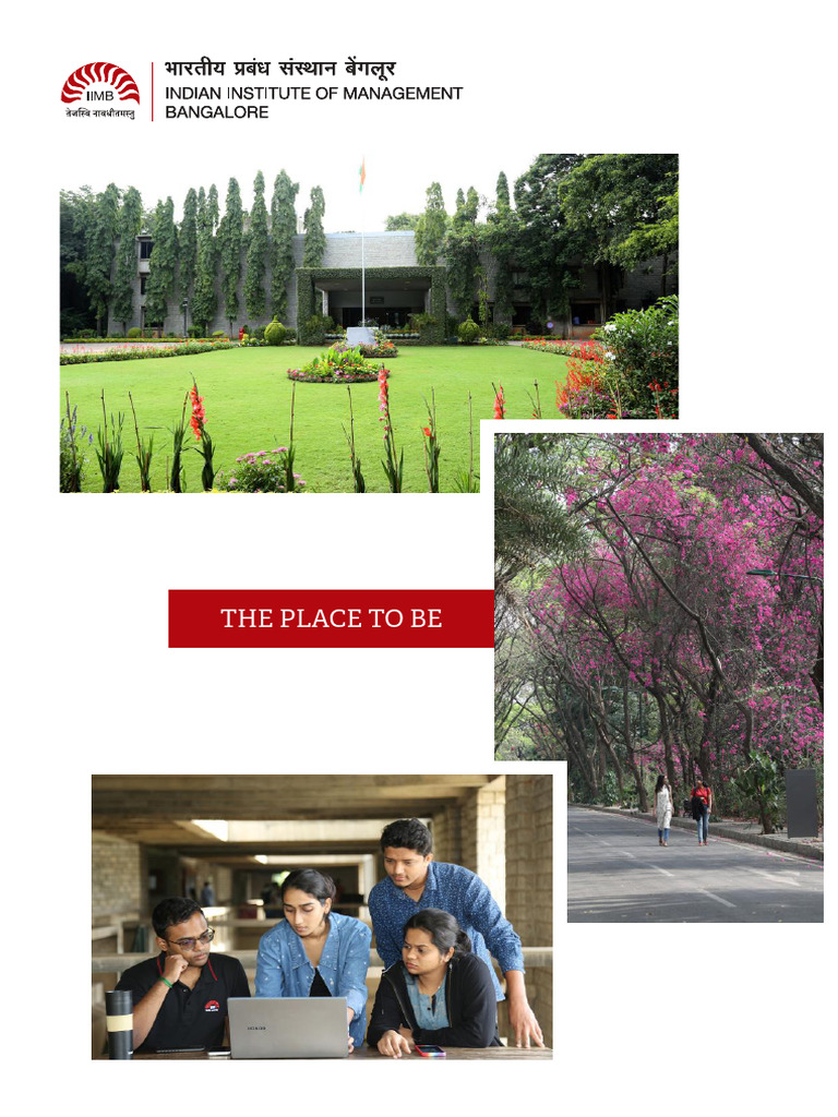 IIM Bangalore: Premier Management Institute | PDF