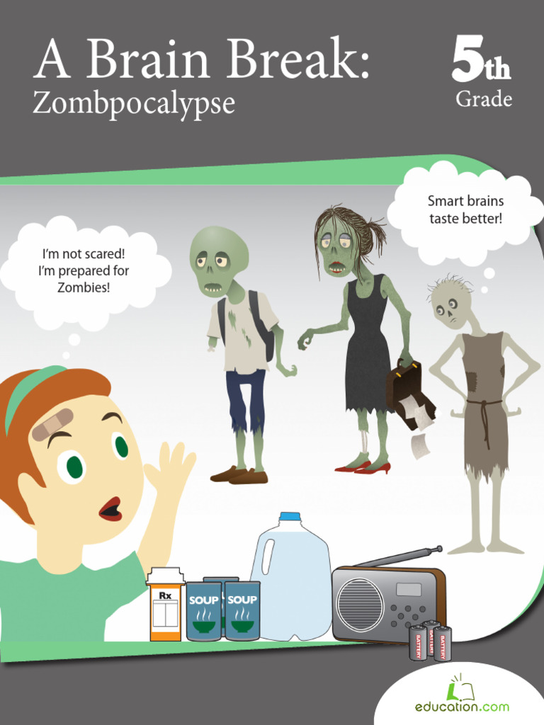 Brain Break Zombpocalypse Workbook | PDF | Brain | Zombies