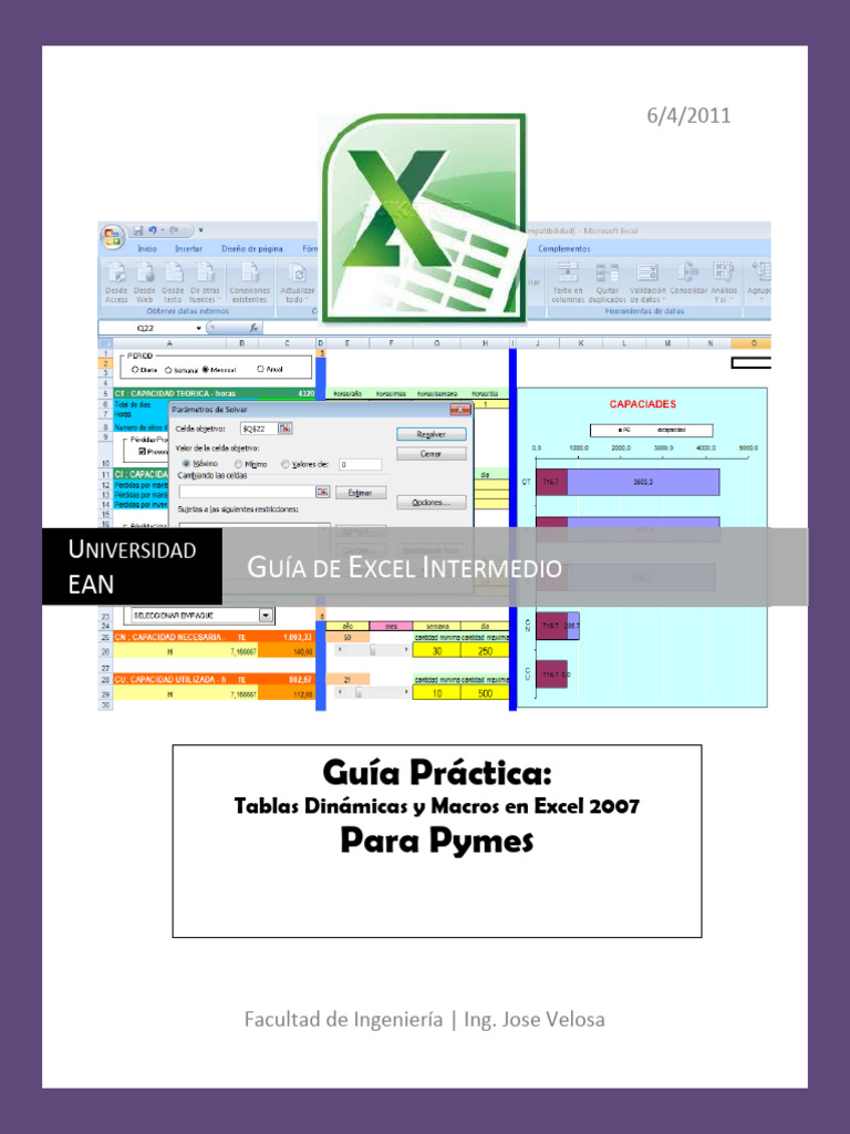 Guia Excel Intermedio | PDF | Microsoft Excel | Macro (informática)