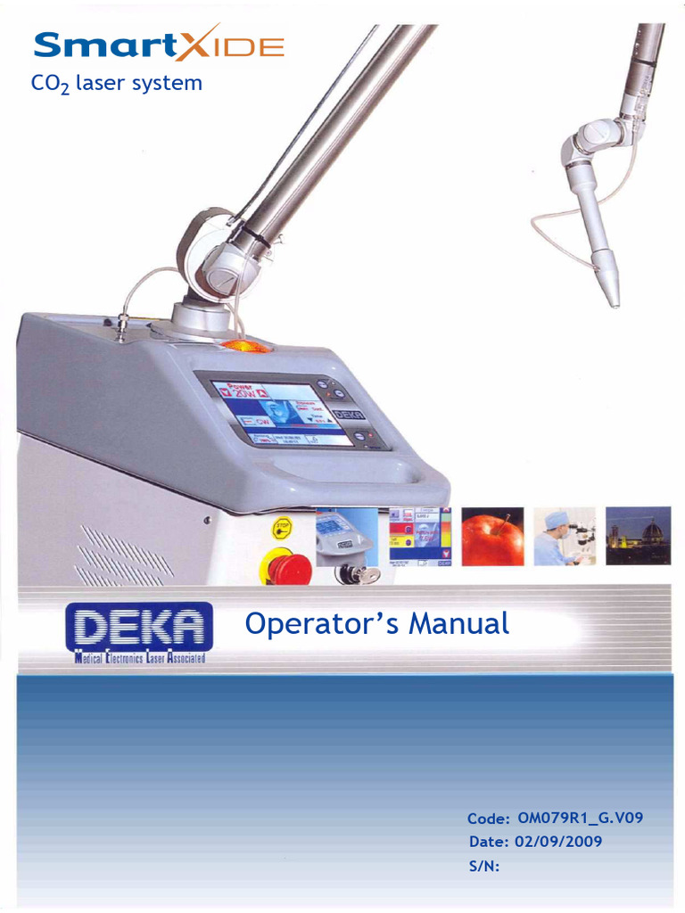 SmartXide CO2 Laser Operator Manual | PDF | Medical Device | Laser