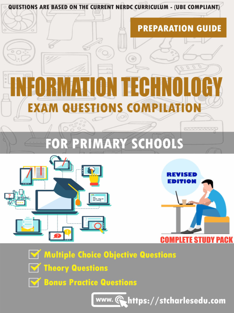 Ict Exam Questions For Primary Schools 1 6 1 | PDF | Telephone | Mobile ...