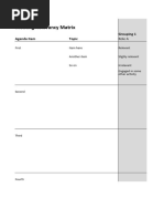Meetings TOR Template | PDF