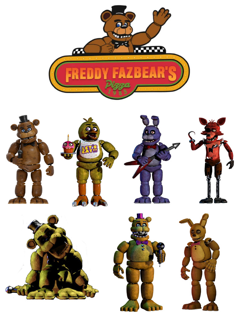 Fnaf Trilogy Pdf | All the Five Nights at Freddy’s Books in Order – PJLM