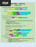 Format Syarahan | PDF