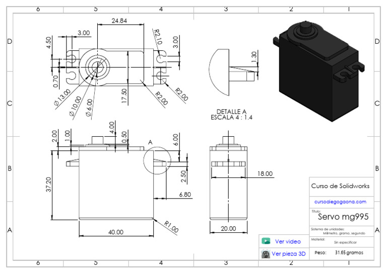 Servo Mg995 Teachable | PDF
