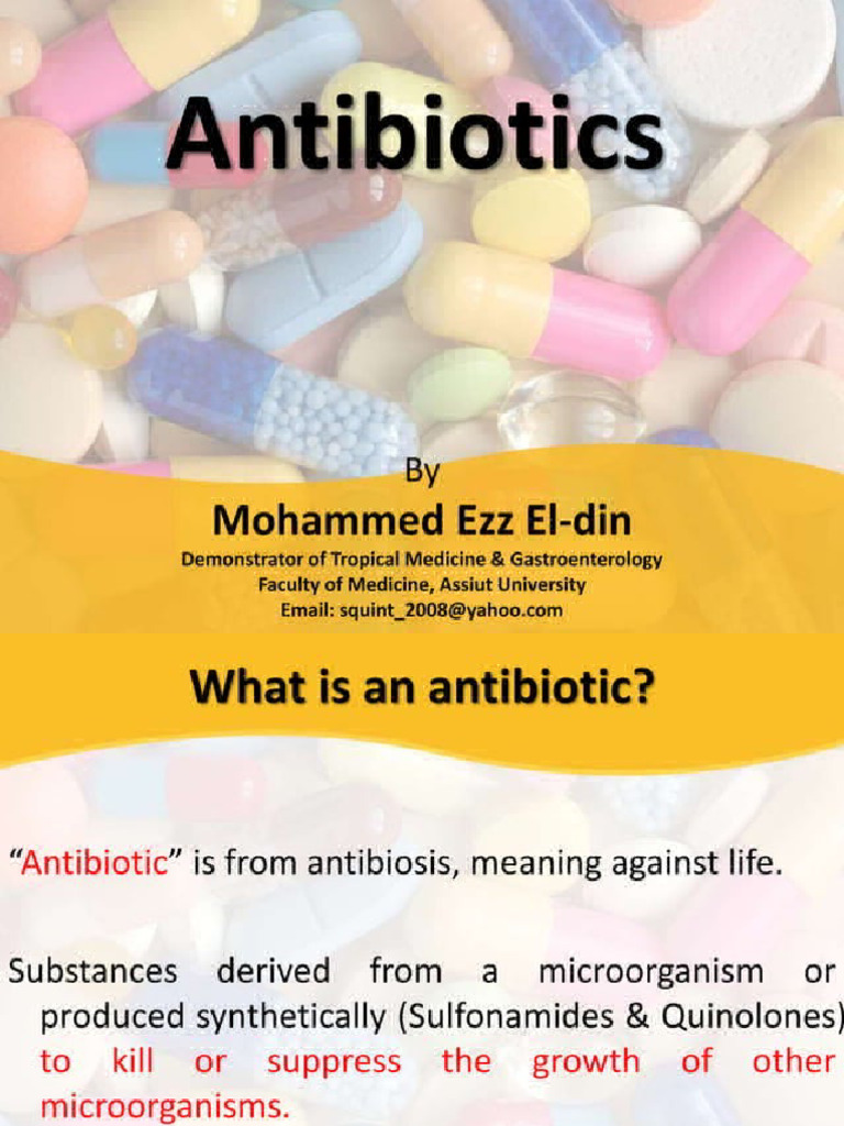 05 AntiBiotics | PDF