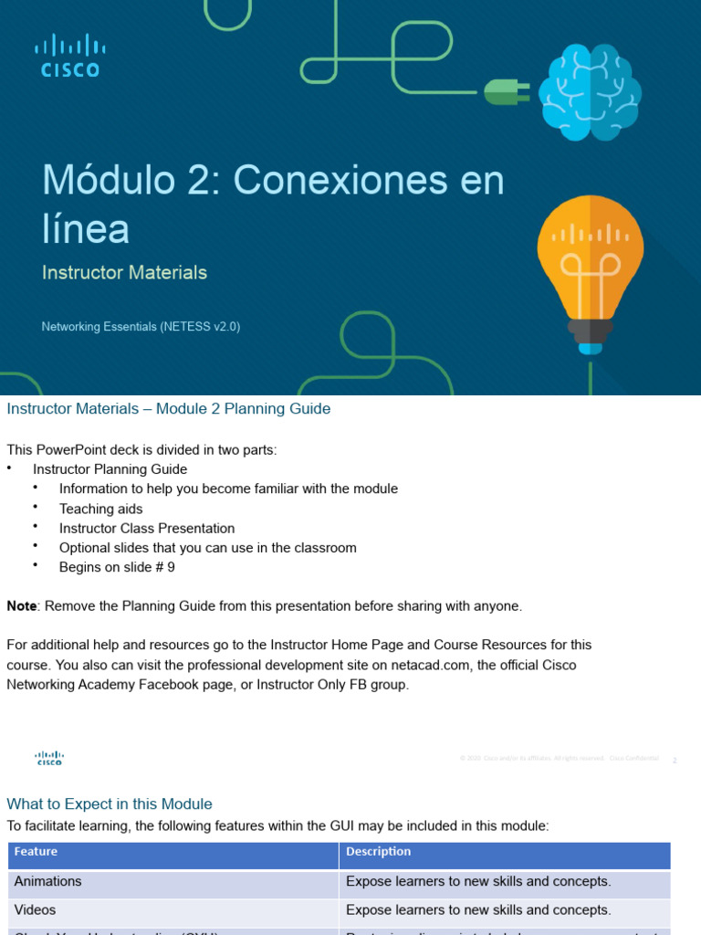 Networking Essentials 2.0 Module2 | PDF | Computer Network | Ip Address