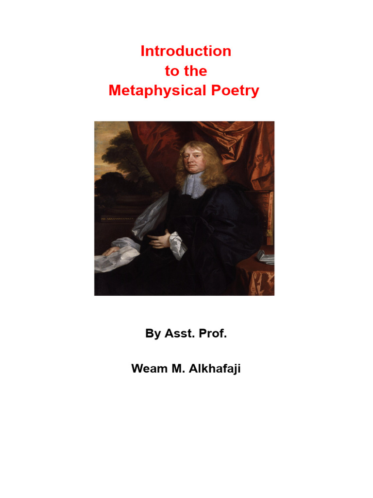 Metaphysical Poetry | PDF