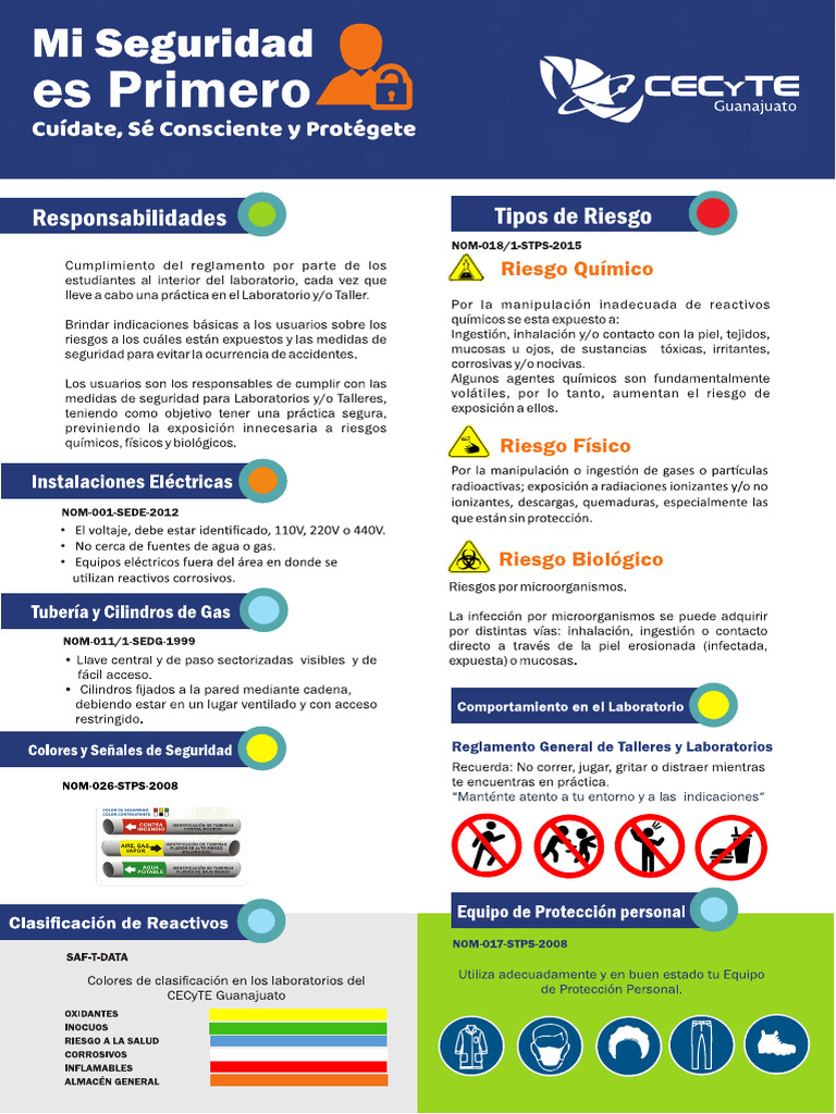 Infografía Mi Seguridad Es Primero | PDF