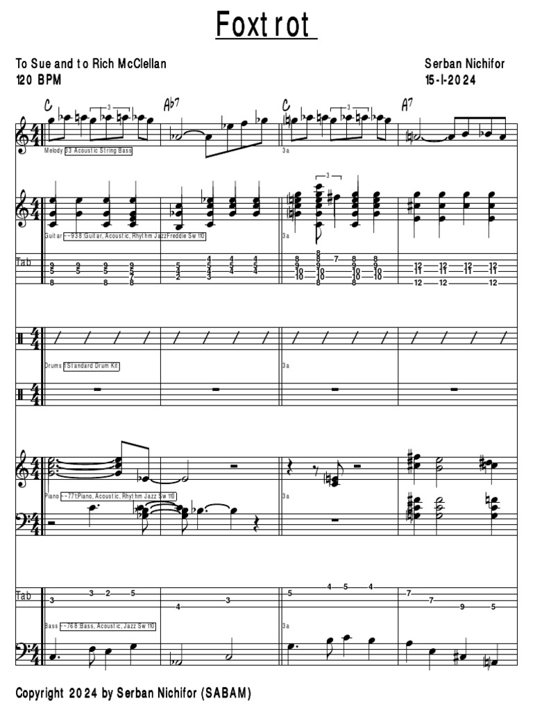 Serban Nichifor: Foxtrot | PDF