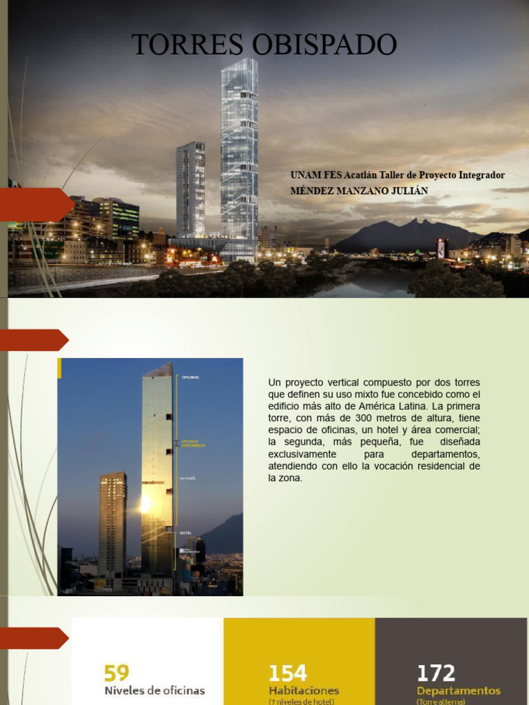 Torres Obispado | PDF | Lentes | Fundación (Ingeniería)