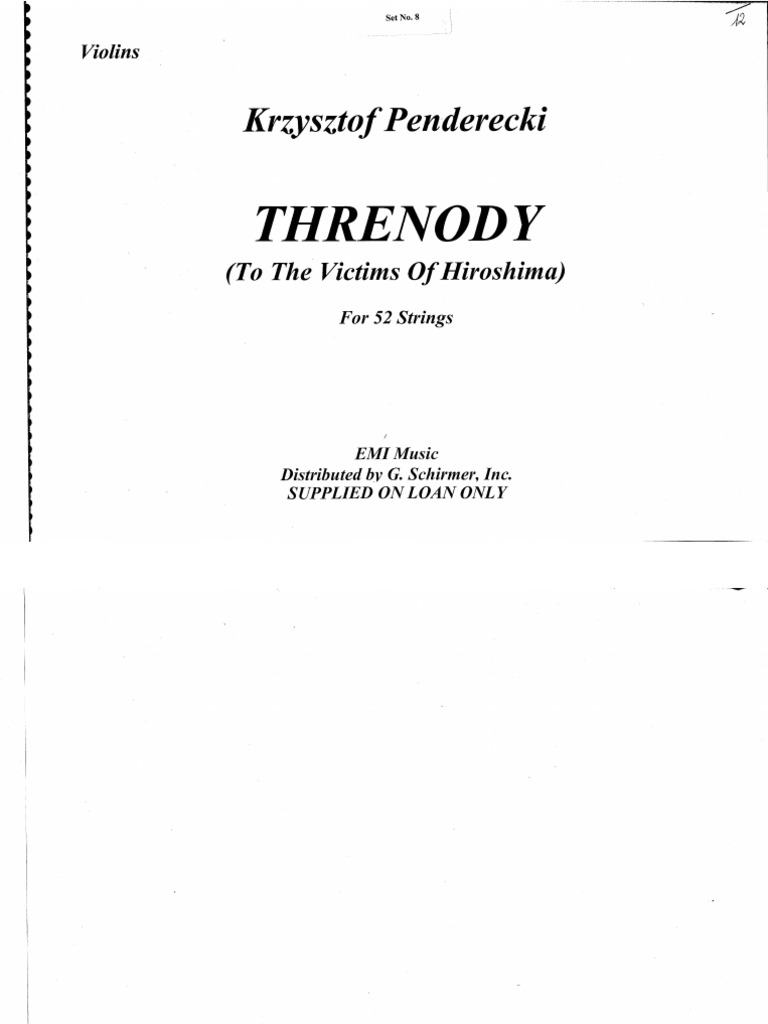 08 Vl1-Penderecki-Thrènes-extrait-GR19 | PDF