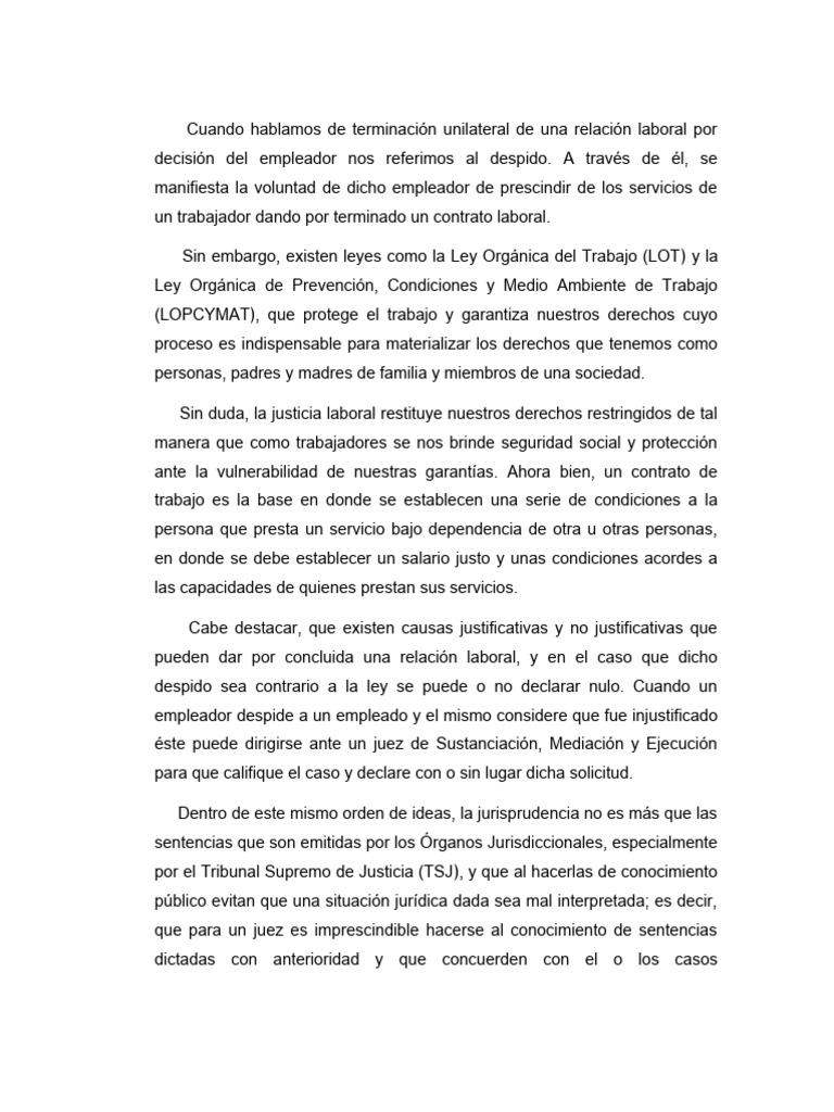 Analisis de Ross Sobre Tipos de Textos | PDF | Derecho laboral | Estatuto