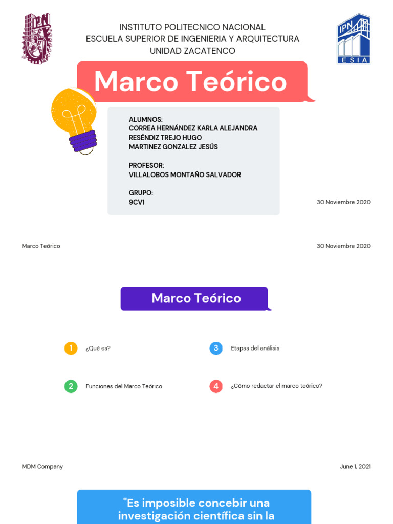 Marco Teorico | PDF