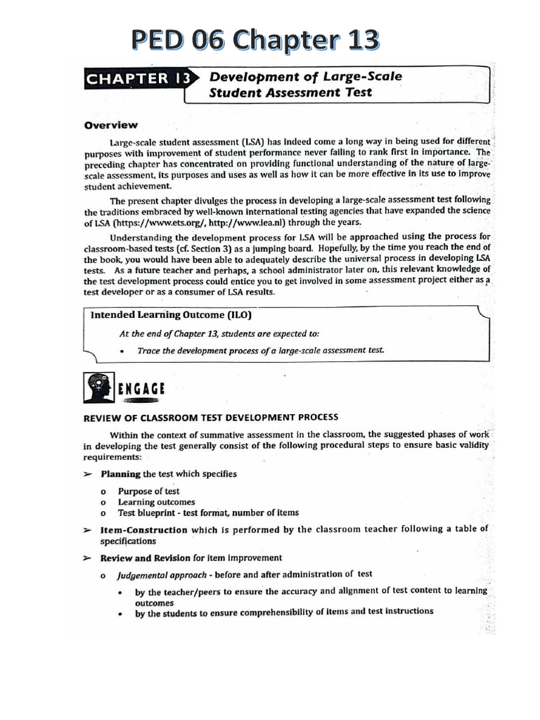 PED 06 Chapter 13 | PDF