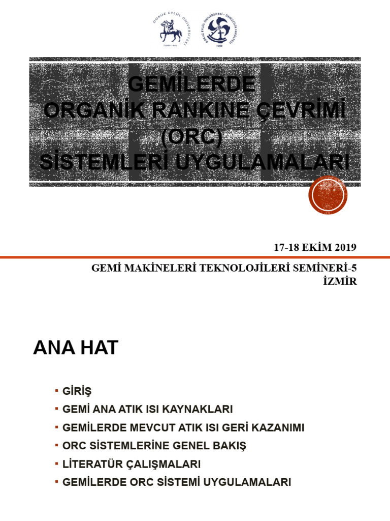 Orc Applications in Ships | PDF