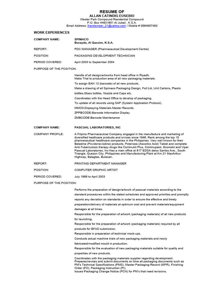 Ace 1 | PDF | Packaging And Labeling | Specification (Technical Standard)
