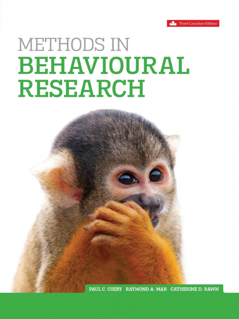 Methods in Behavioural Research 3rd Edition (Paul C. Cozby, Raymond A. Mar) | PDF | Statistics ...