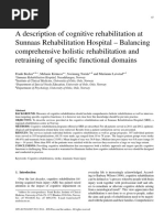 Cognitive Rehabilitation Worksheets For Stroke Patients | PDF | Memory ...