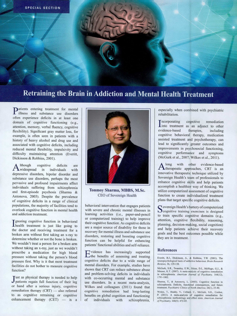 retraining the brain n addiction | PDF | Mental Disorder | Substance ...