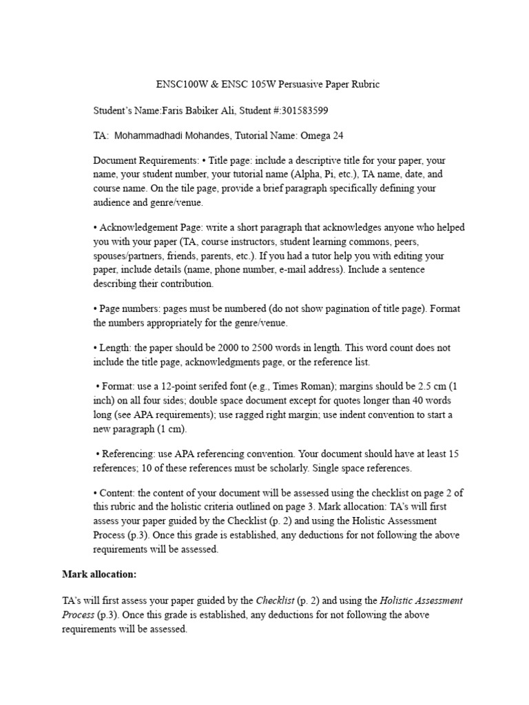 Persuasive Essay Final Pdf Artificial Intelligence Intelligence Ai And Semantics