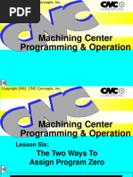 Rotary Table Dynamic Fixture Offset Instruction 2 | PDF
