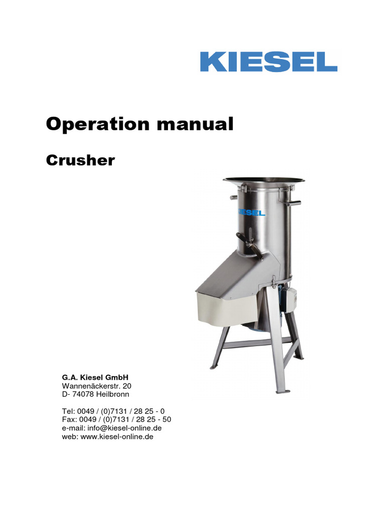 kiesel | PDF | Screw | Machines