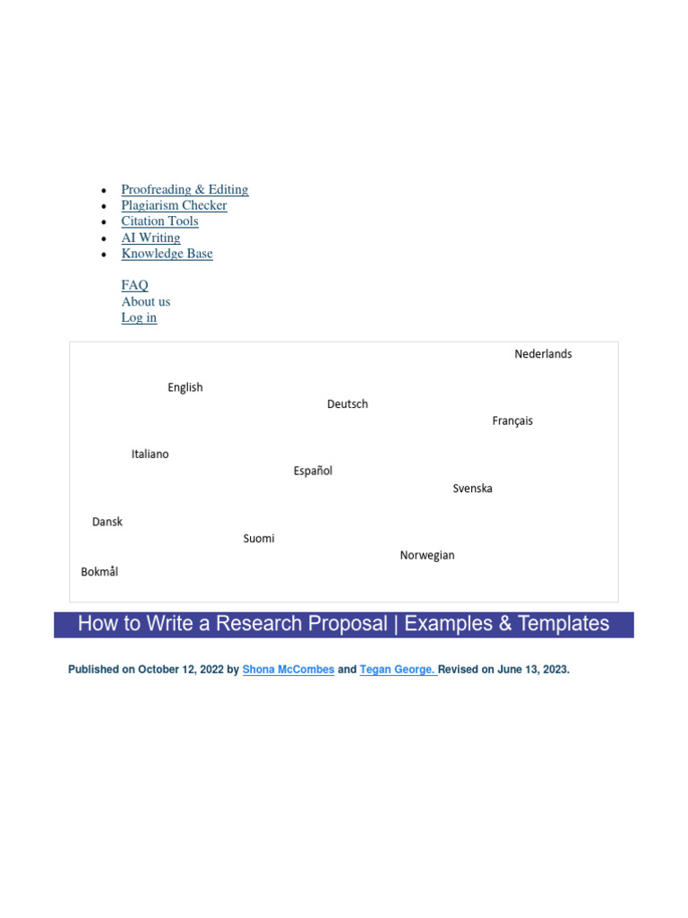 How To Write A Thesis Project | PDF | Sampling (Statistics) | Methodology